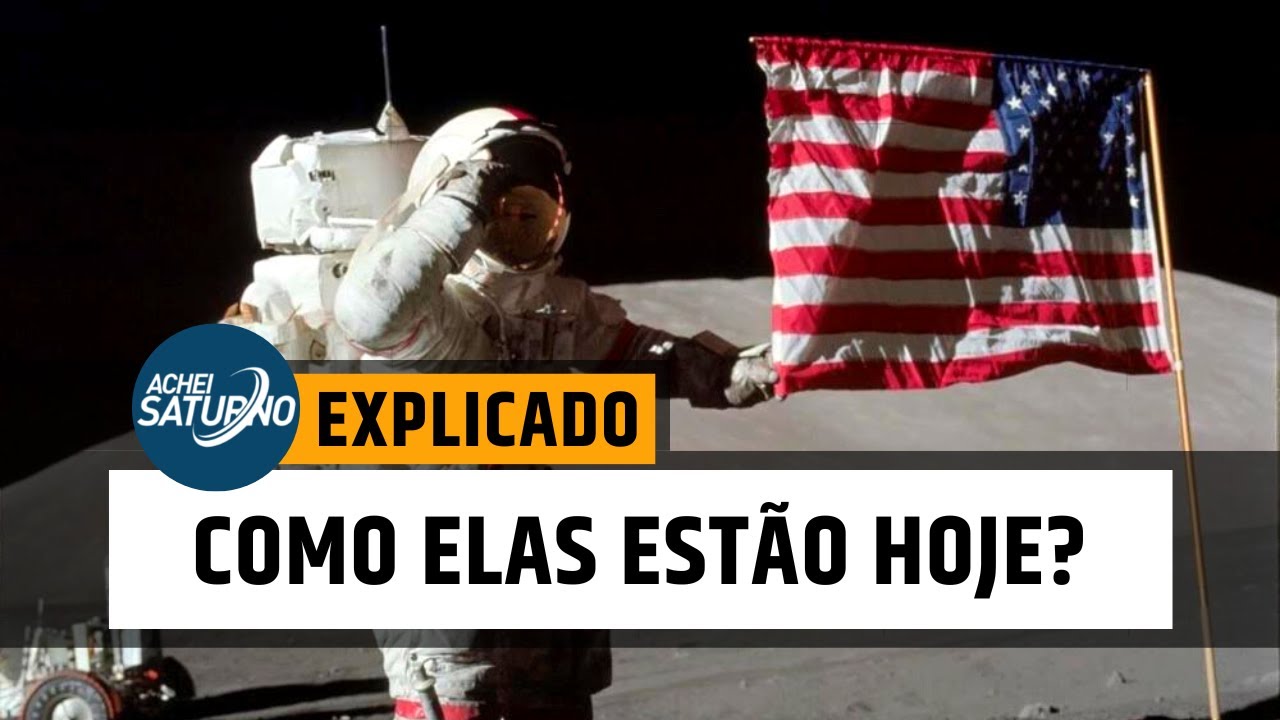 Como estão as bandeiras na Lua hoje? [CHOCANTE] - YouTube