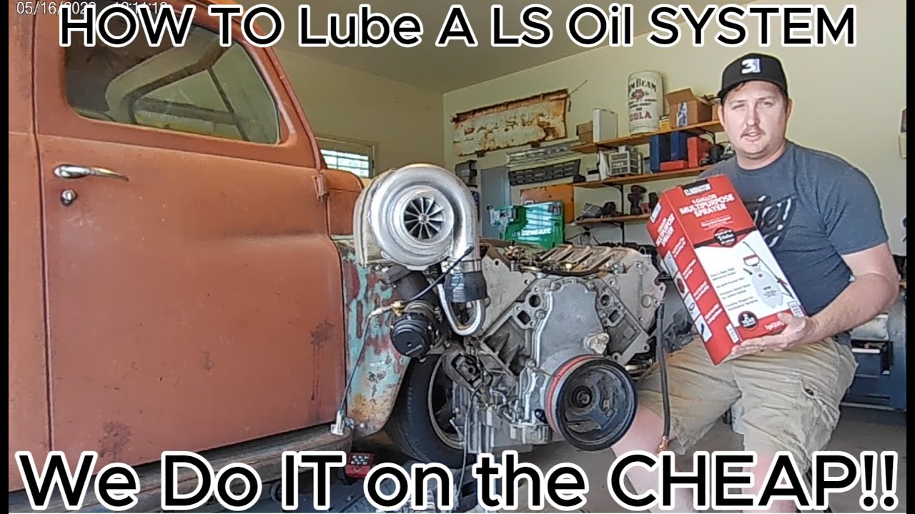 How to Prime/Lube a LS oil system DIY - YouTube