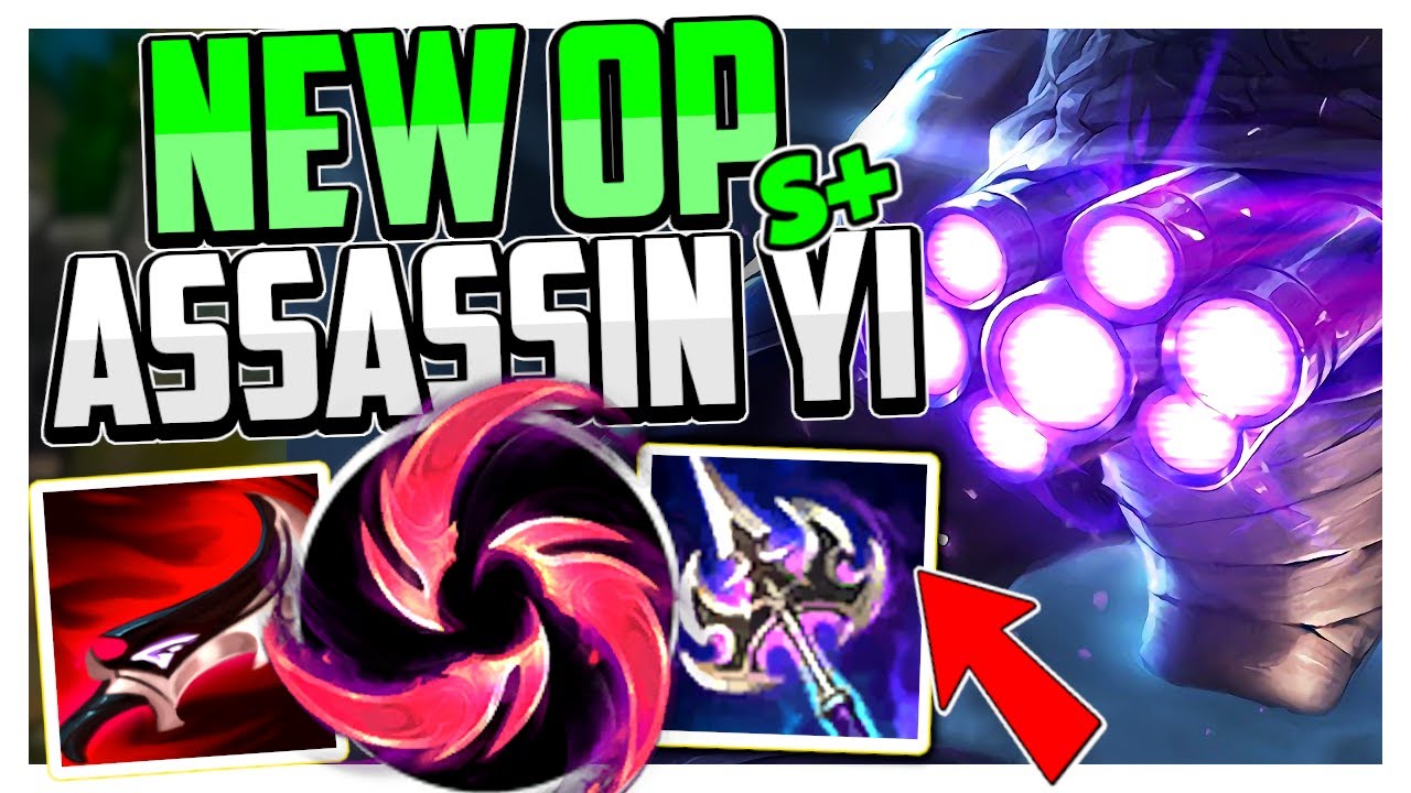 New UNSTOPPABLE Master Yi ASSASSIN Build! Master Yi Jungle Guide Season ...
