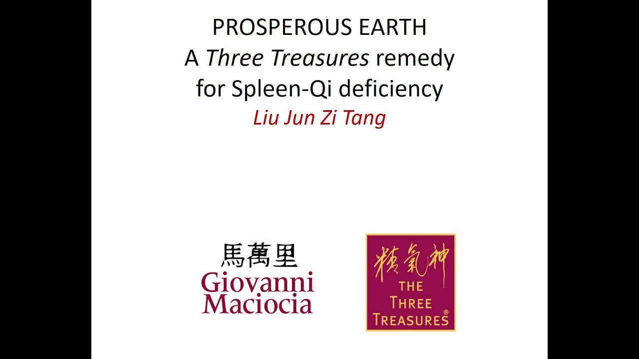 Prosperous Earth, designed by Giovanni Maciocia for Spleen-Qi and Lung ...