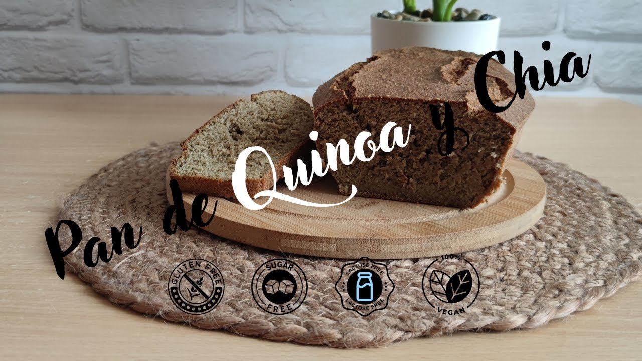 🍞PAN DE QUINOA VEGANO, fácil de hacer/ 🚫Sin harinas.😉 - YouTube