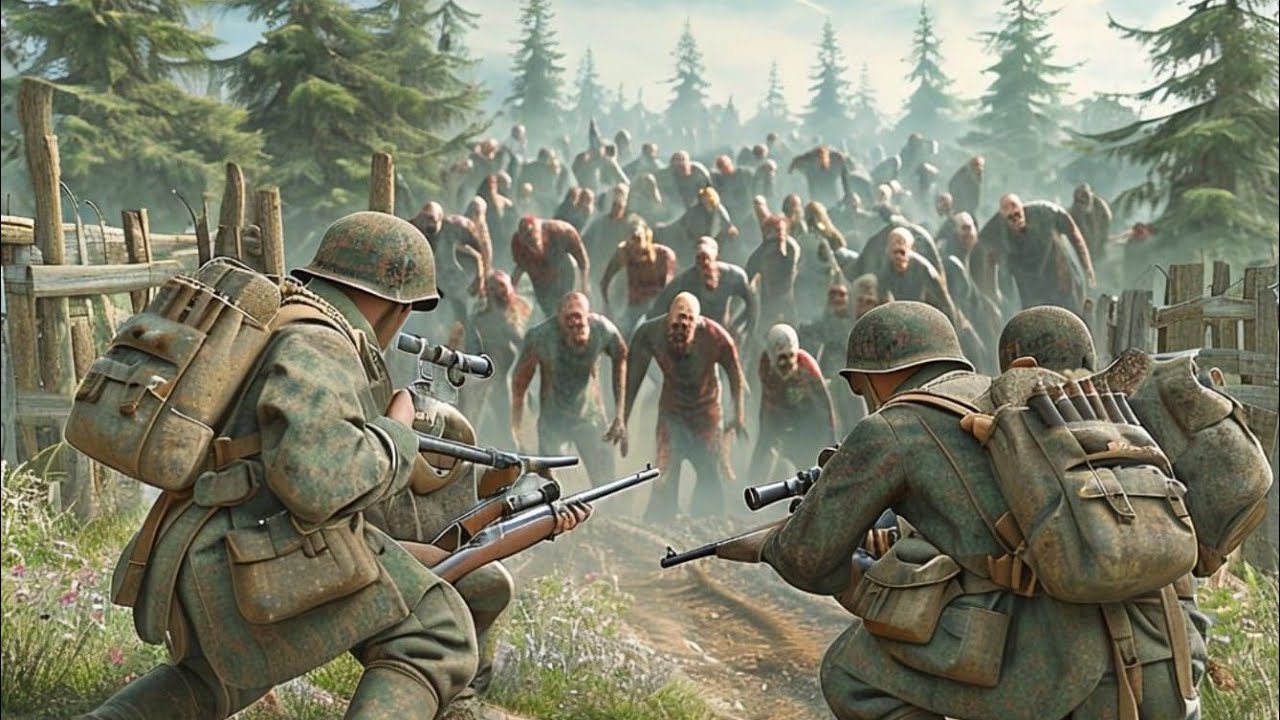 US Army vs Zombie Outbreak: Ambush in the Dark Forest - ArmA 3 Zombies ...