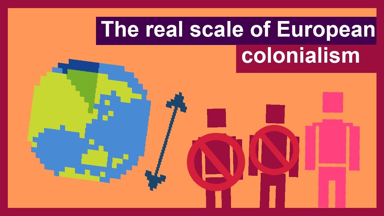 The REAL scale of European colonialism - YouTube