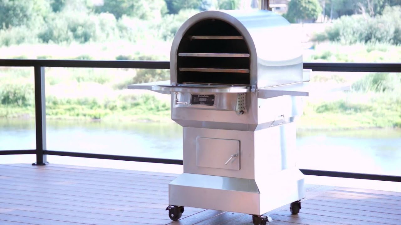 Hearth Distribution - Outdoor Cooking Center - YouTube