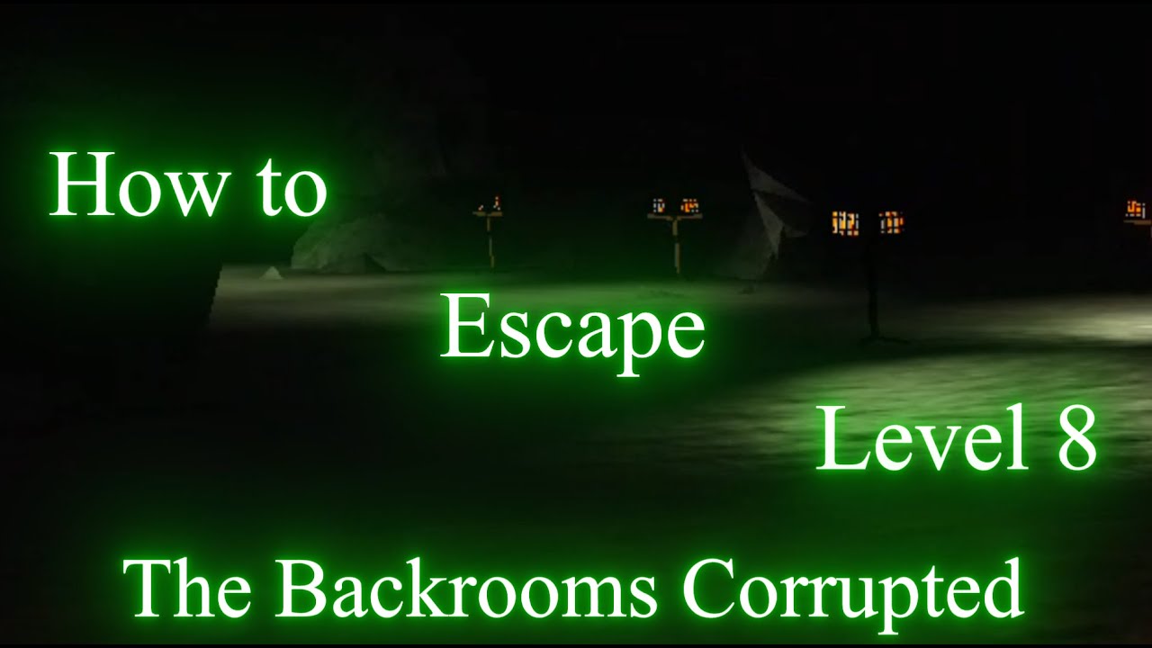 How to beat level 8 in the Backrooms Shattered Reality - YouTube