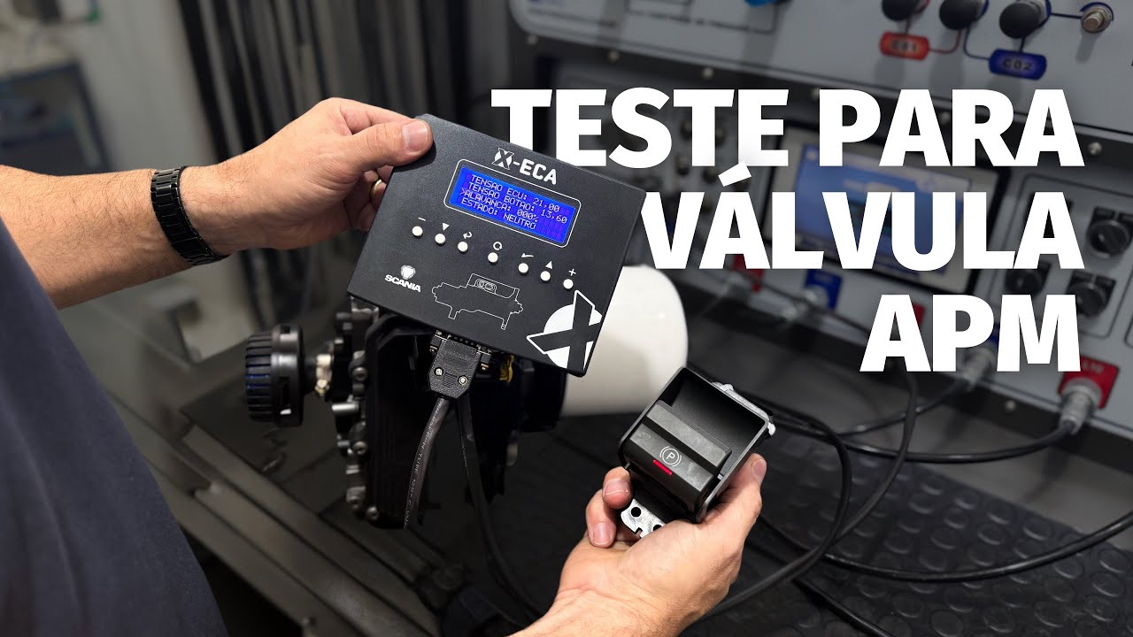 Protótipo Teste Módulo APM Volvo | FrenoDiag Curitiba - YouTube