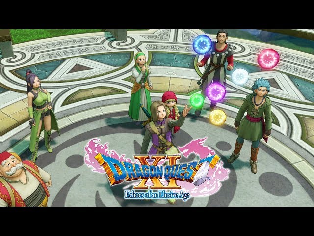 Dragon Quest XI Character Trailer Showcases the Party - Cat with Monocle