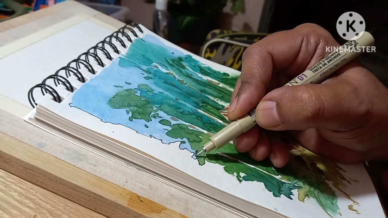 How to draw hut - YouTube