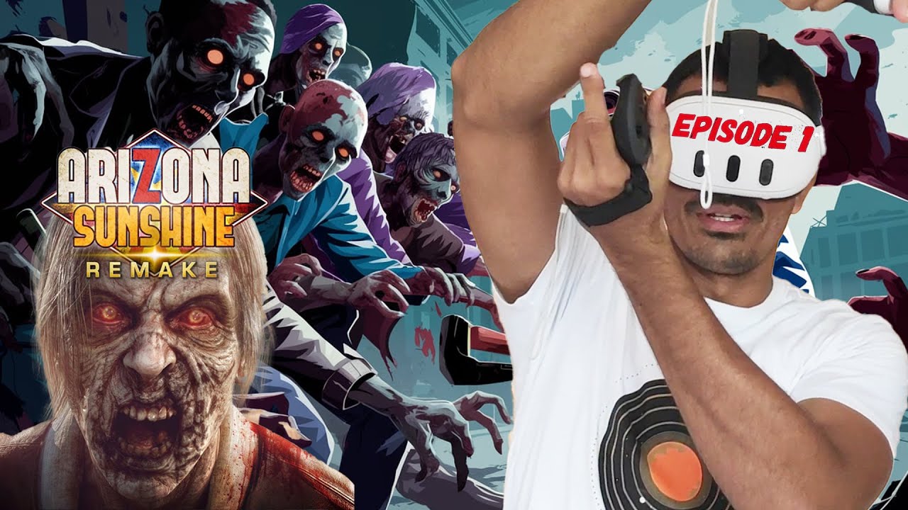 Most Fun Zombie game : Arizona Sunshine ® Remake - Meta Quest 3 VR ...
