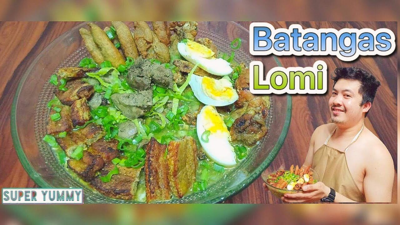Loming Batangas| How to cook Batangas Lomi| Easy Recipe - YouTube