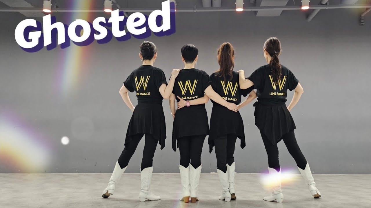 [W라인댄스] Ghosted Line Dance || 고스티드 || Intermediate || Demo - YouTube