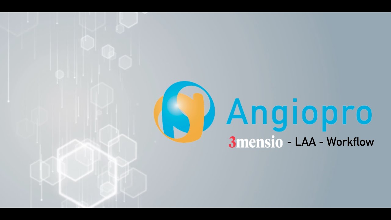 3mensio LAA Workflow - YouTube