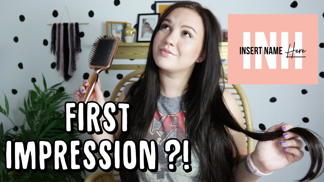 INSERT NAME HERE (INH) U CLIP EXTENSION REVIEW AND FIRST IMPRESSION - YouTube