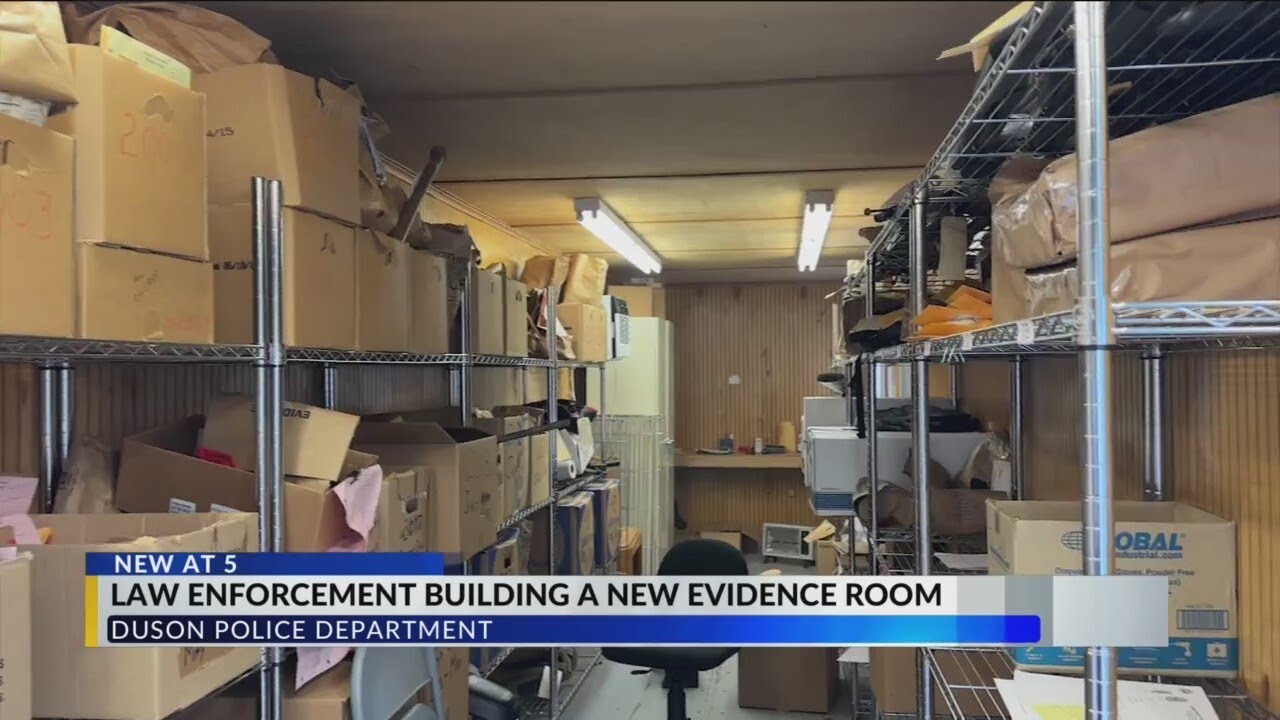 New evidence storage facility being built for the Duson Police ...