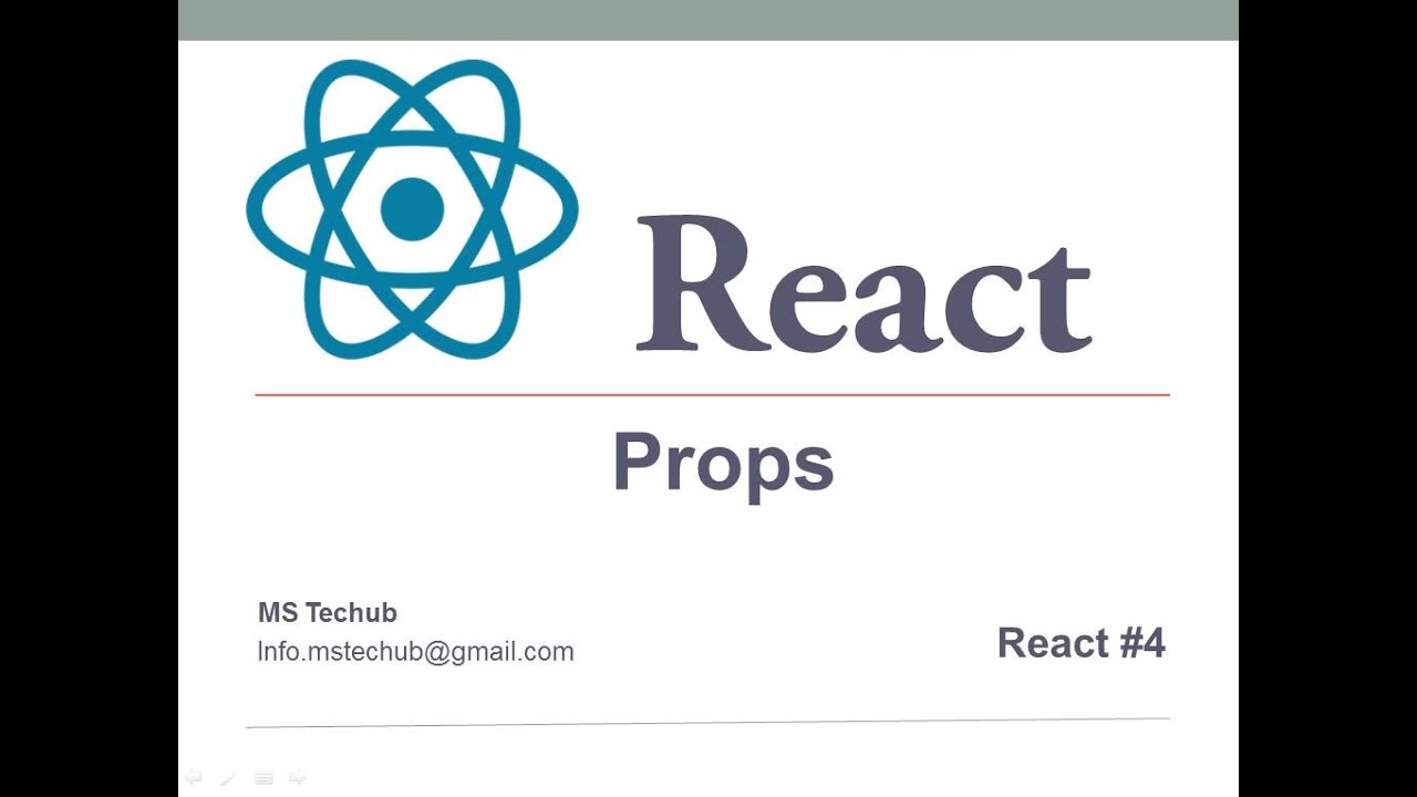Props in React | What is props in React | Understanding the props in ...