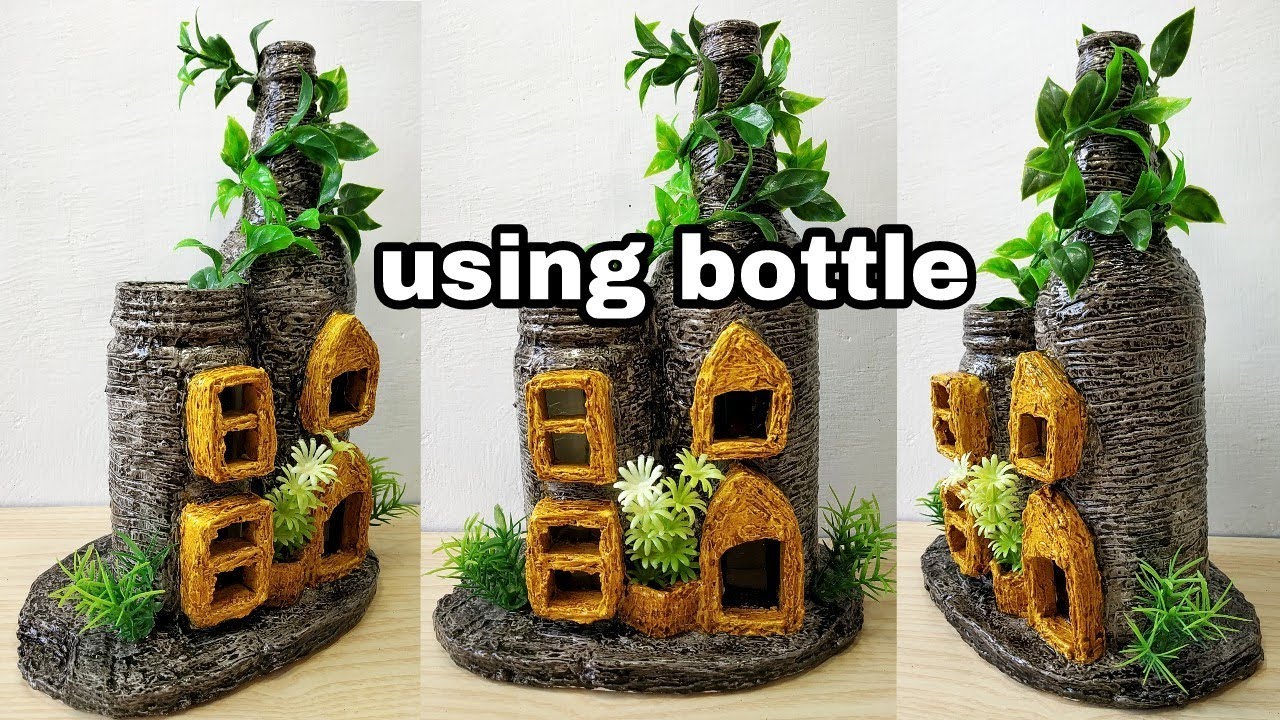 How to make amazing house show piece - YouTube