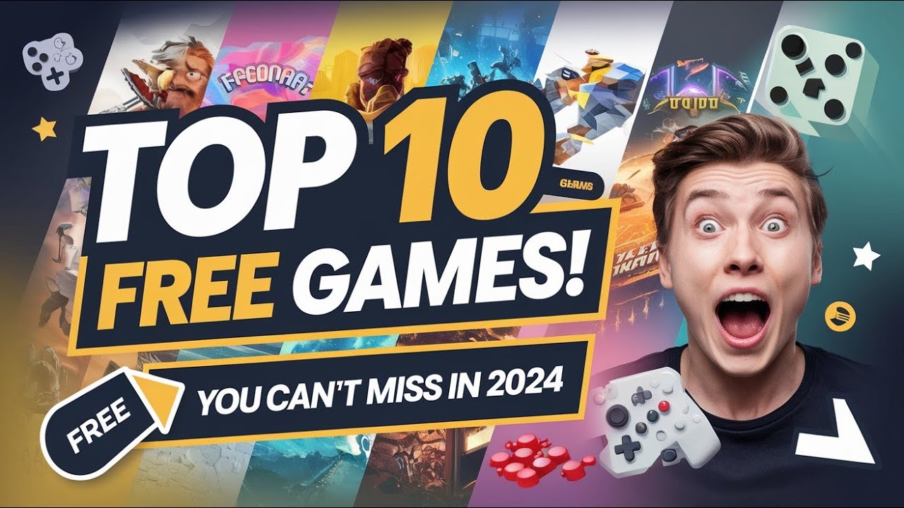 Top 10 Free Steam Games You Can't Miss in 2024 🎮 - YouTube