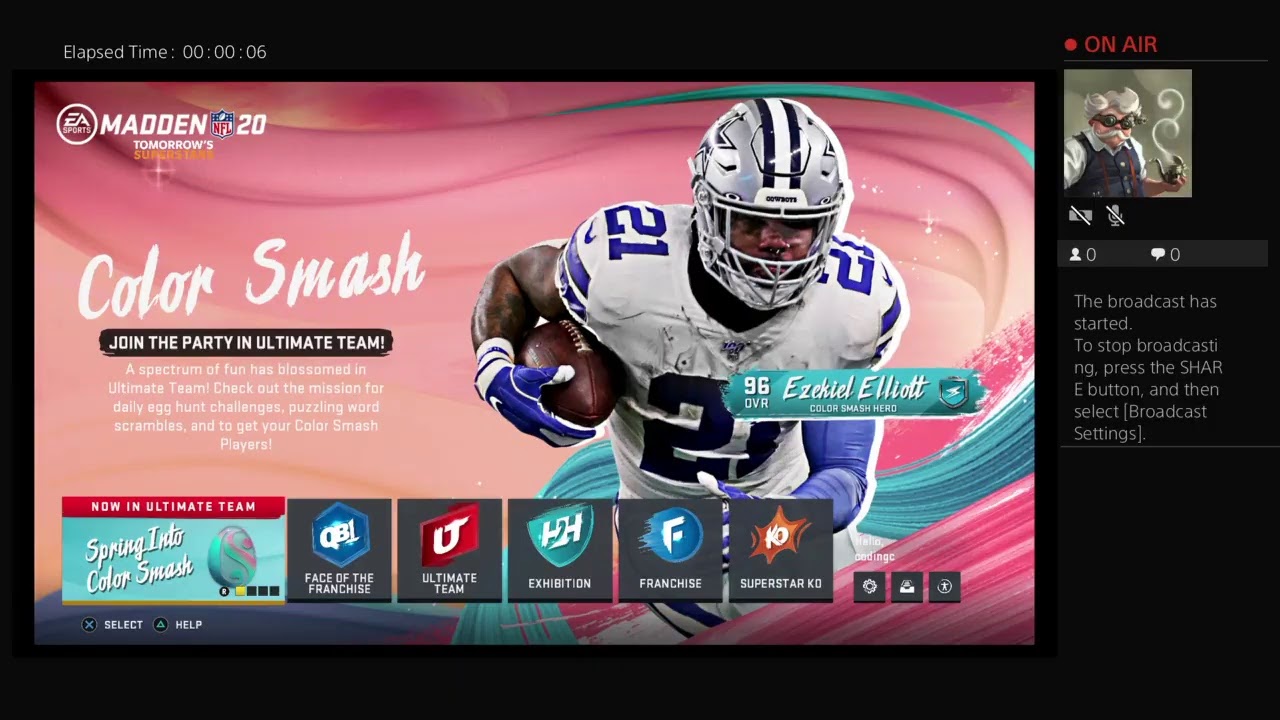 Codingcs Live Ps4 Broadcast Youtube 8663