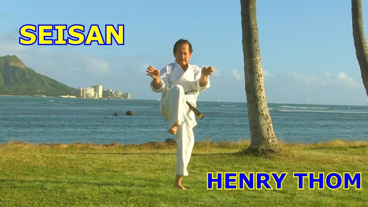Uechi Ryu Karate Kata Seisan - YouTube
