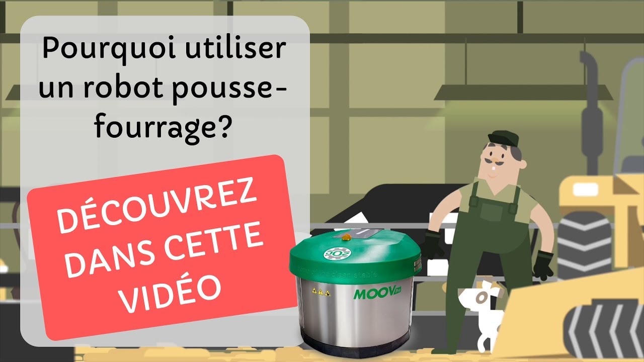 Pourquoi utiliser un robot pousse-fourrage? - YouTube