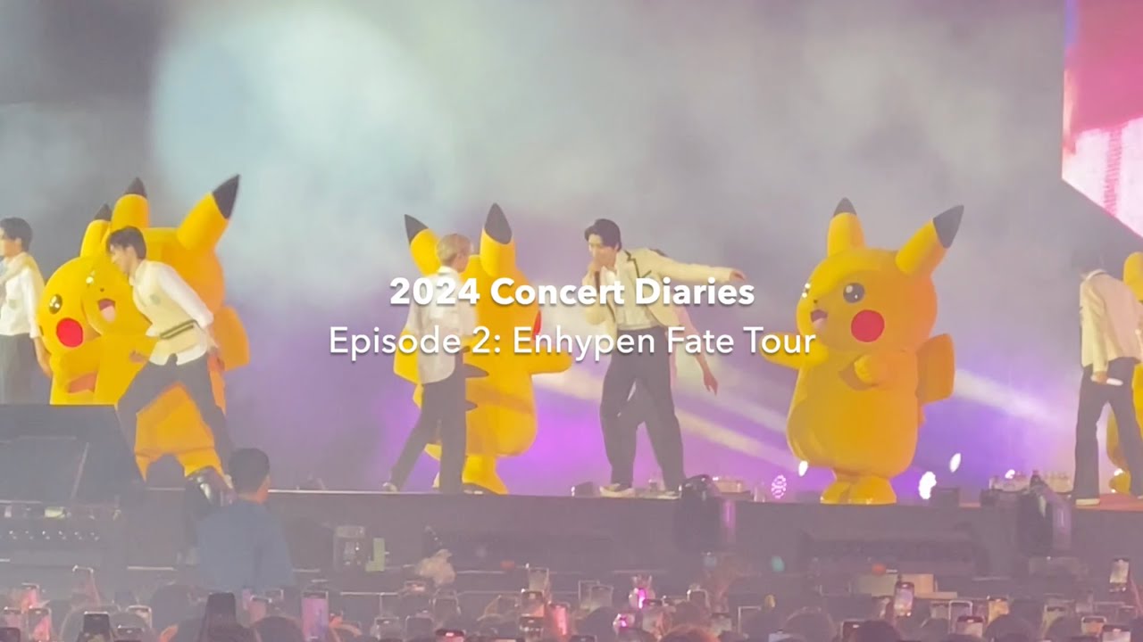 Concert Diaries Ep 2: Enhypen Fate Tour - YouTube
