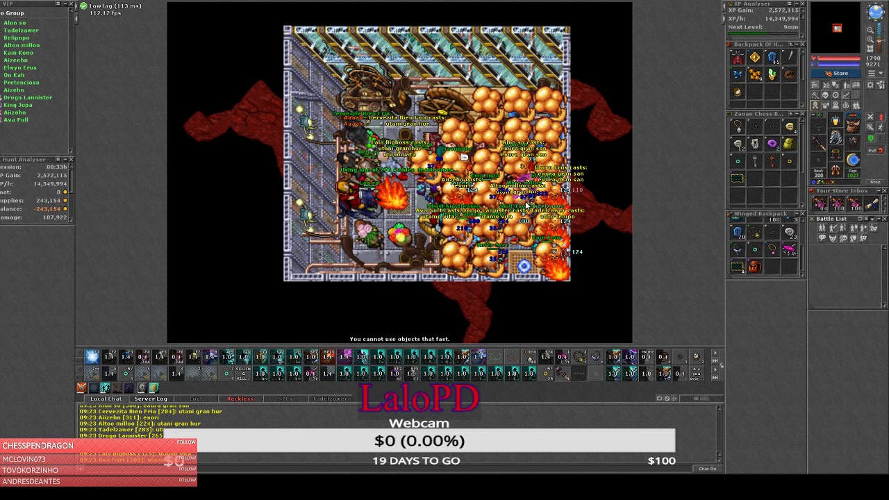 Tibia- FUNERA- DEEPLINGS FIGHT MASSACRE - YouTube