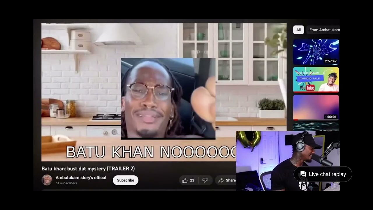 Dreamybull reacts to funny Ambatukam video on youtube - YouTube