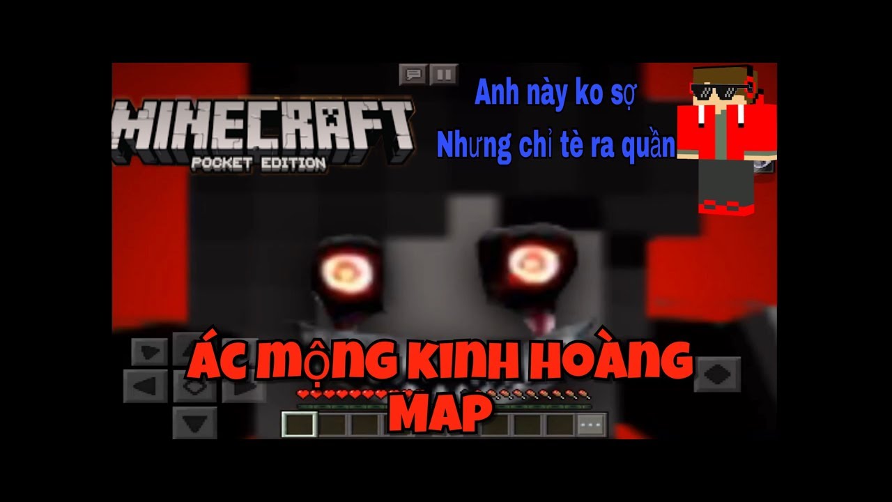 Minecraft pe : MAP KINH DỊ [ ác mộng kinh hoàn ] - YouTube