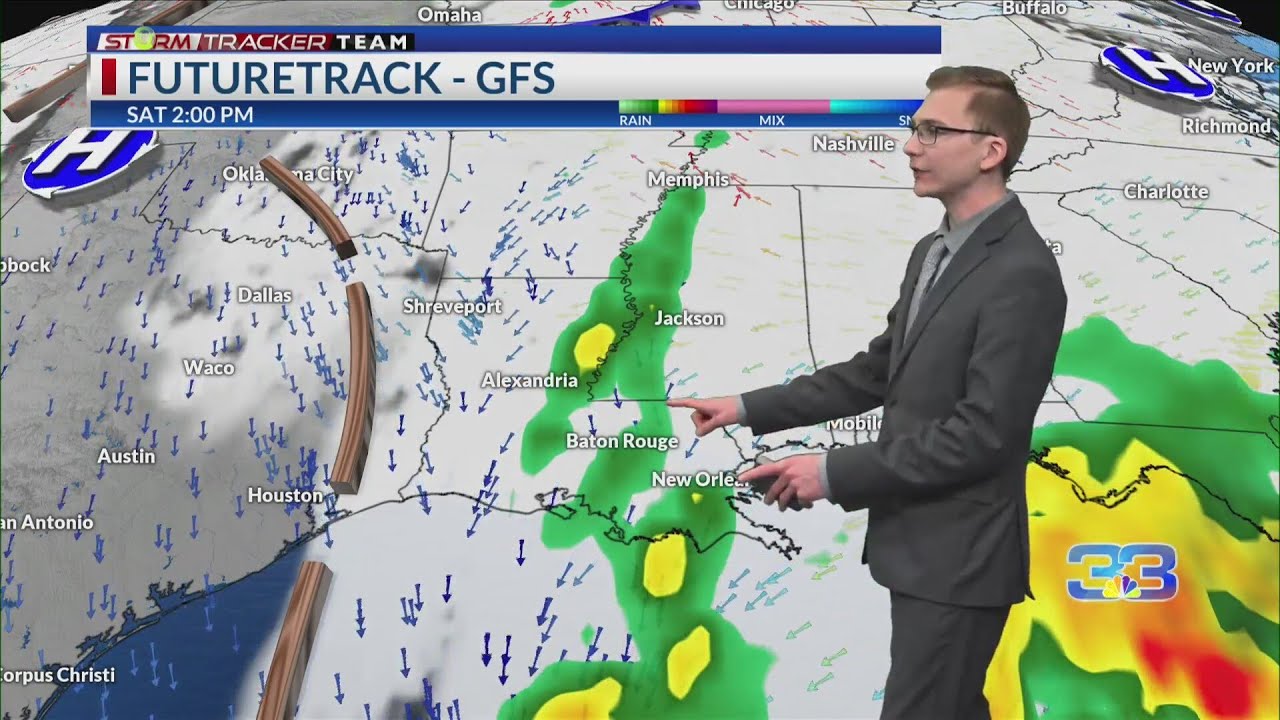 Wednesday PM Baton Rouge Weather – 12/13/23: Breezy next few days with ...