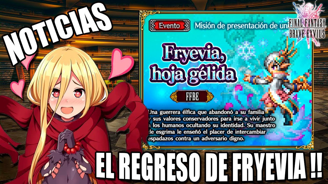 FFBE : NOTICIAS #211 | La Reina de Hielo regresa ! Fryevia Neo Vision ...