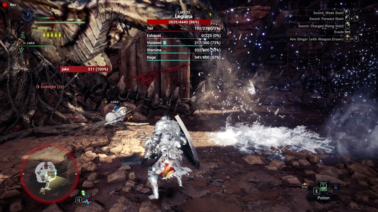 mhw health bar mod - YouTube