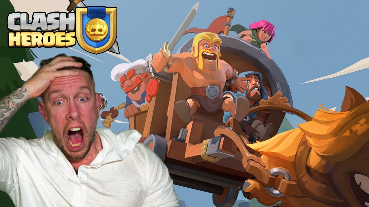 CLASH HEROES: First Look (New Supercell Game!) - YouTube