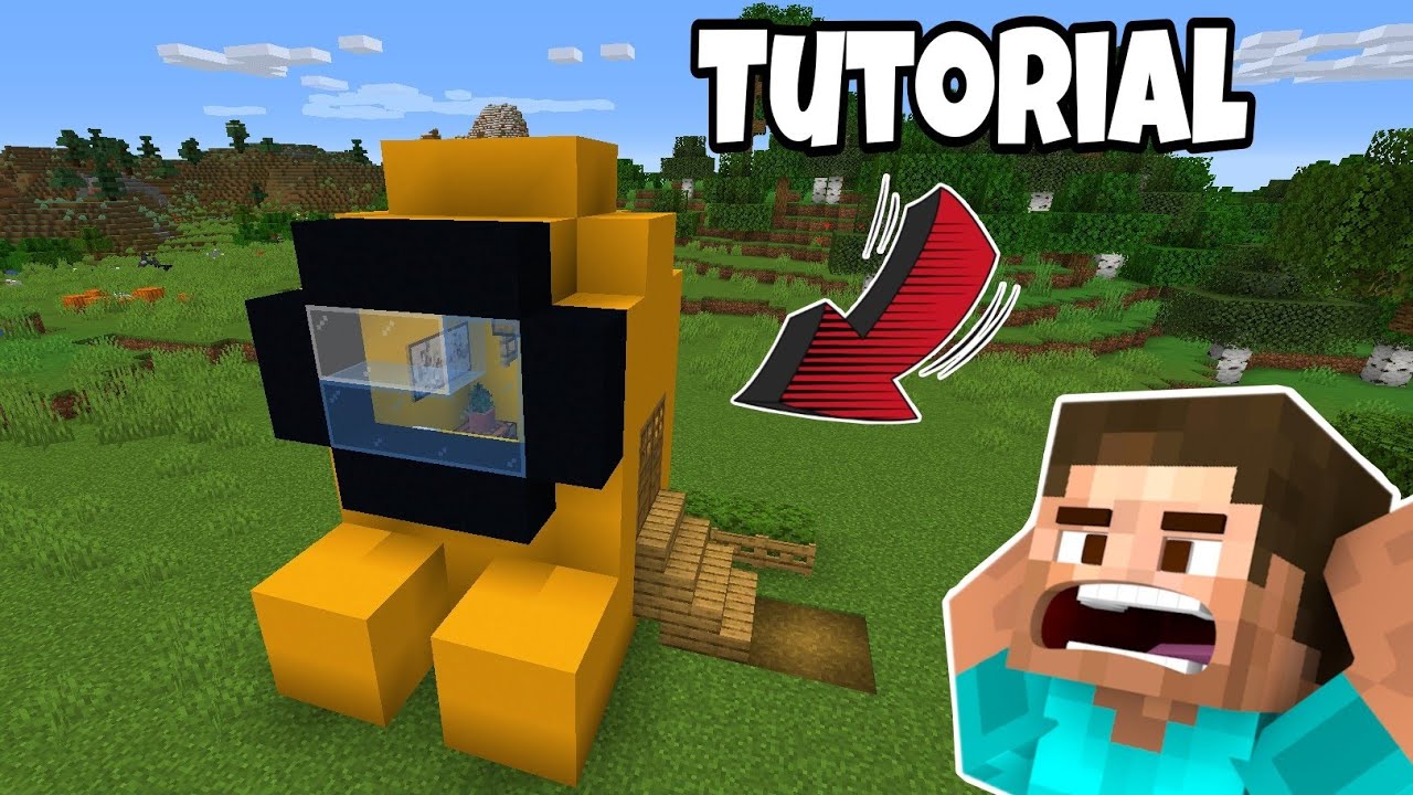 Minecraft: How To Make a Among Us House In Minecraft - YouTube