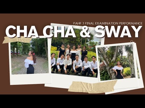 CHACHA & SWAY — Physical Education Performance Final Examination | Ara Vlogs - YouTube