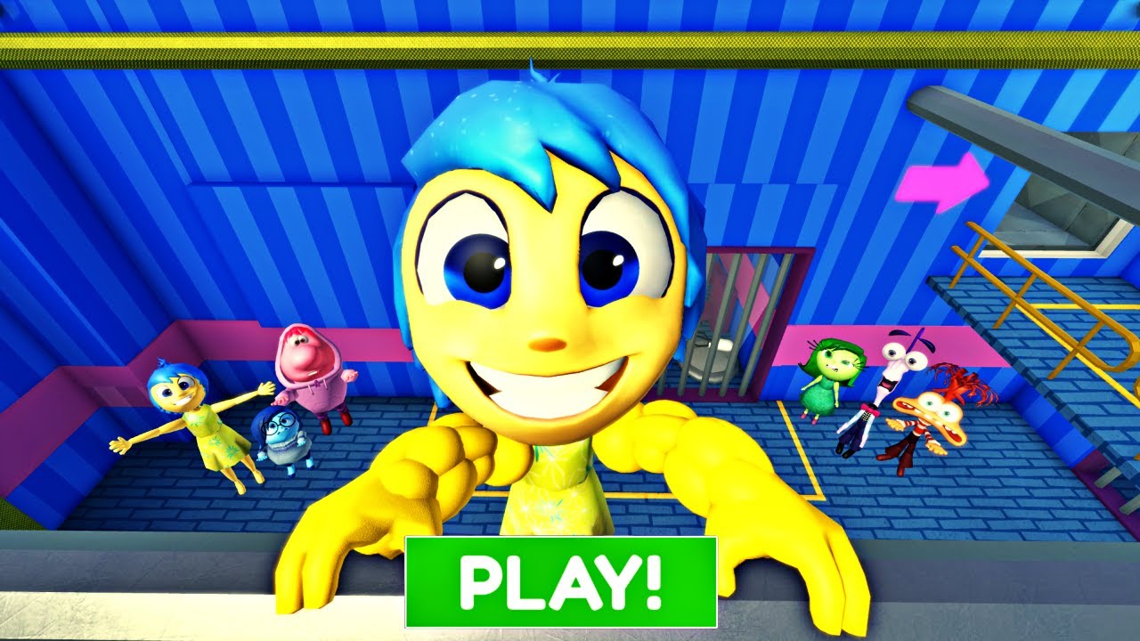 NEW UPDATE | INSIDE OUT 2 BUFF JOY NEEDS HELP! BARRY'S PRISON RUN! OBBY ...