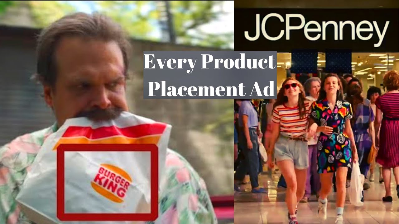 Stranger Things season 3 All Product Placement ads - YouTube