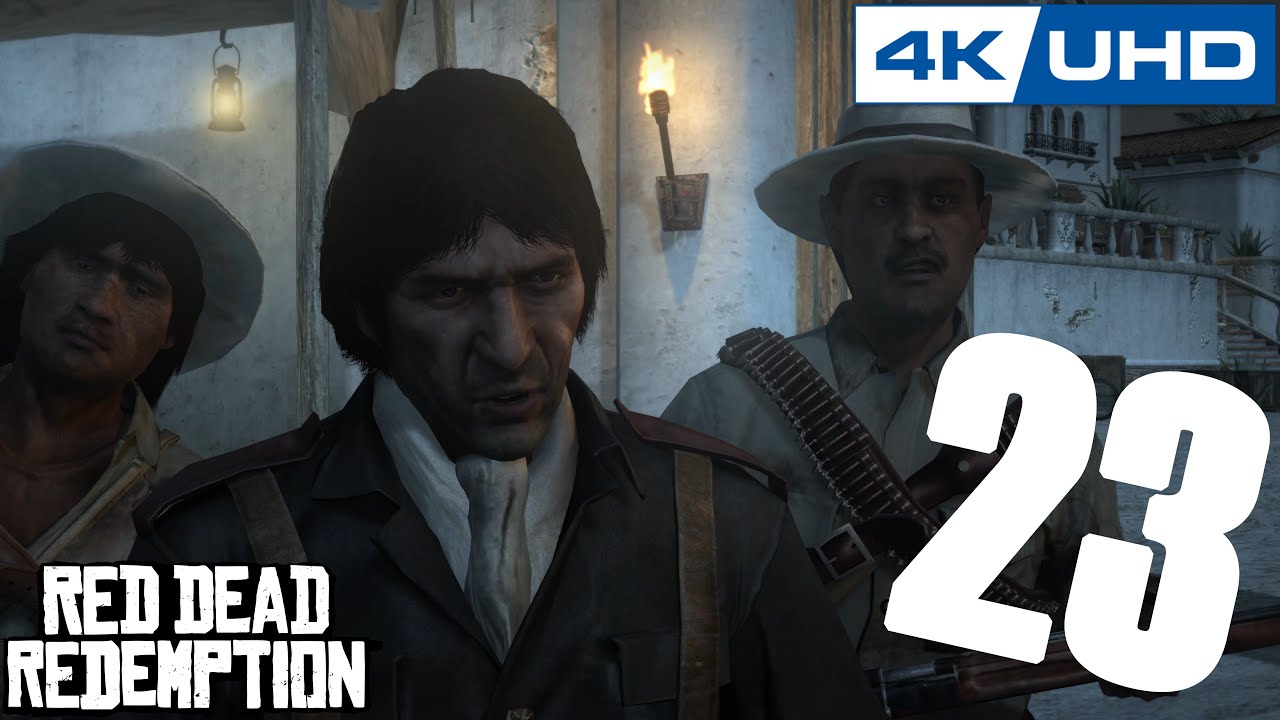 [4K] Red Dead Redemption - Playthrough - Part 23 - DE SANTA (XBOX ...