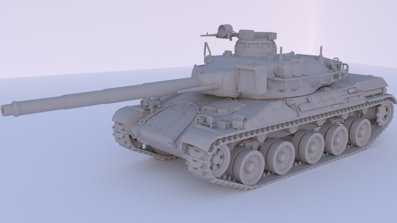 ScaleModels72 AMX-30B 1:72 scale model - YouTube