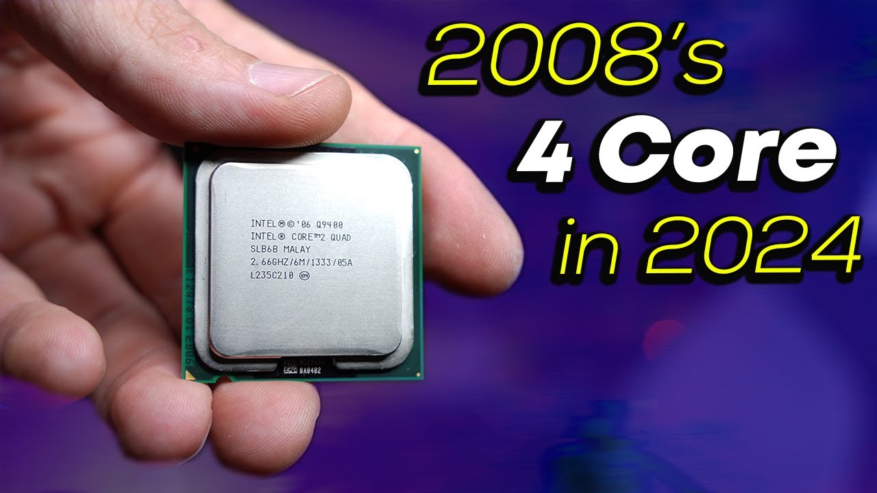 Gaming on the FIRST 4 Core CPU from 2008... - YouTube