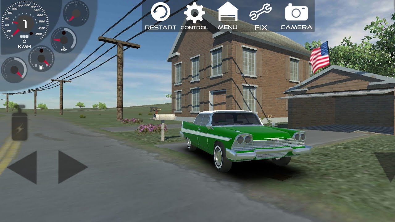 Classic American Muscle Cars 2 | GREEN Car | Android GamePlay FHD - YouTube