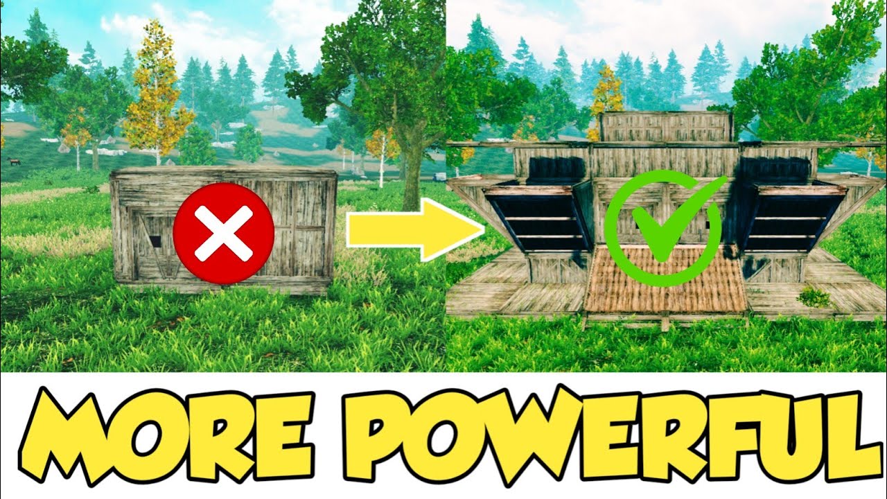 DEFENSIVE STARTER BASE DESIGN | LAST ISLAND OF SURVIVAL BASE DESIGN | # ...