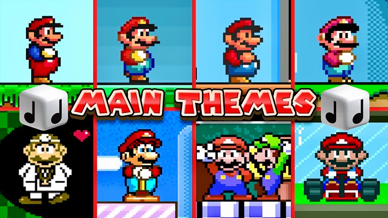 All Mario SNES Main Themes🎷🎸 - YouTube