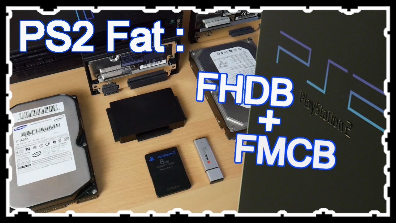PS2 Fat: So moddet ihr eure PS2 mit FHDB ( + FreeMCBoot Memory Card ...