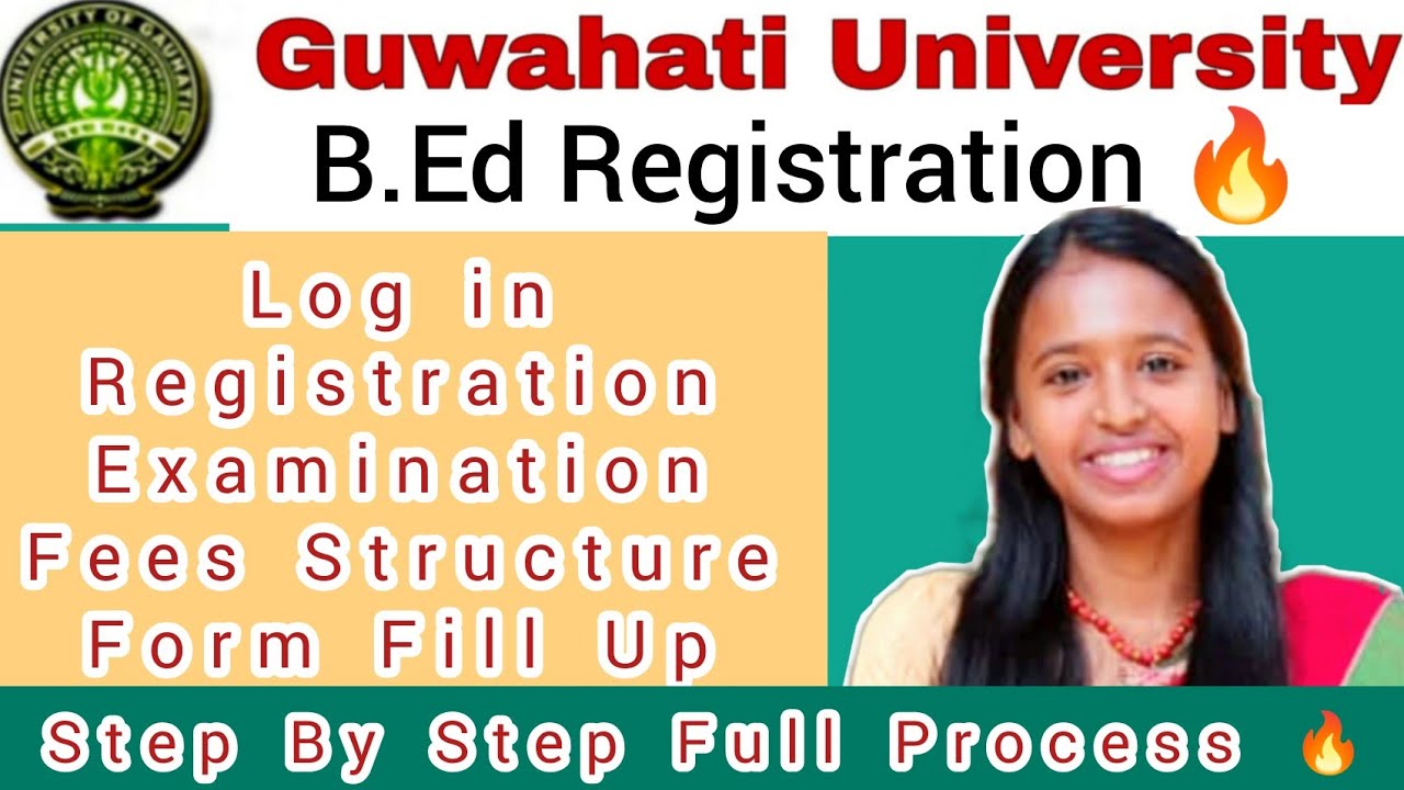 Gauhati University B.Ed Registration 2023🔥 Examination Form Fill up🔥Step by Step full Process ...