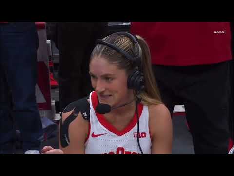 Jacy Sheldon postgame sideline interview - YouTube