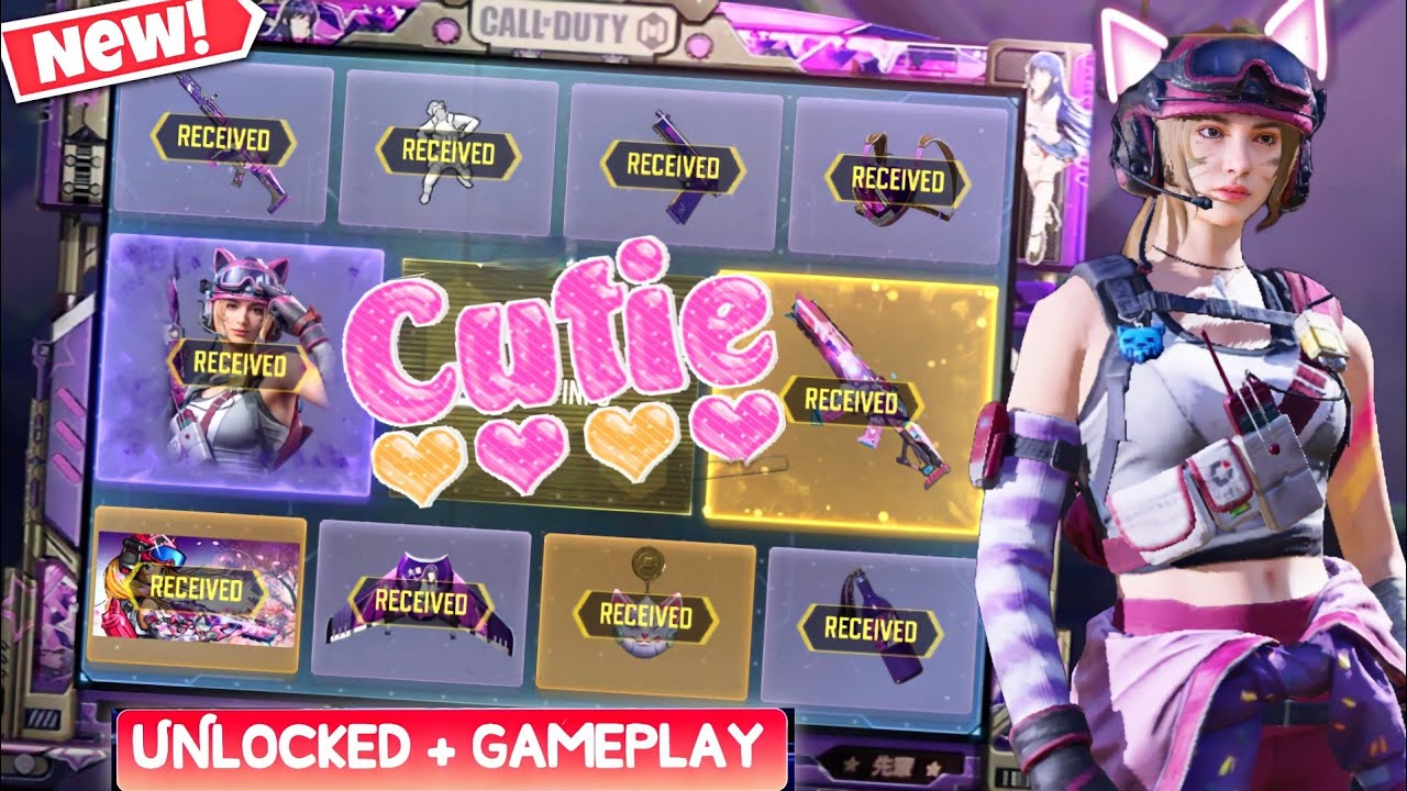 DEADLY CUTE LUCKY DRAW CODM - RECEIVED LEGENDARY ANIME LK24 "IDOL STAR ...