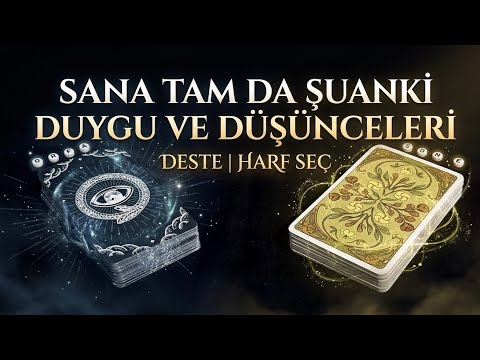 TAM DA ŞUAN! ONUN SANA DUYGU VE DÜŞÜNCELERİ🤔 DESTE | HARF SEÇ ❤️‍🔥 #tarot 