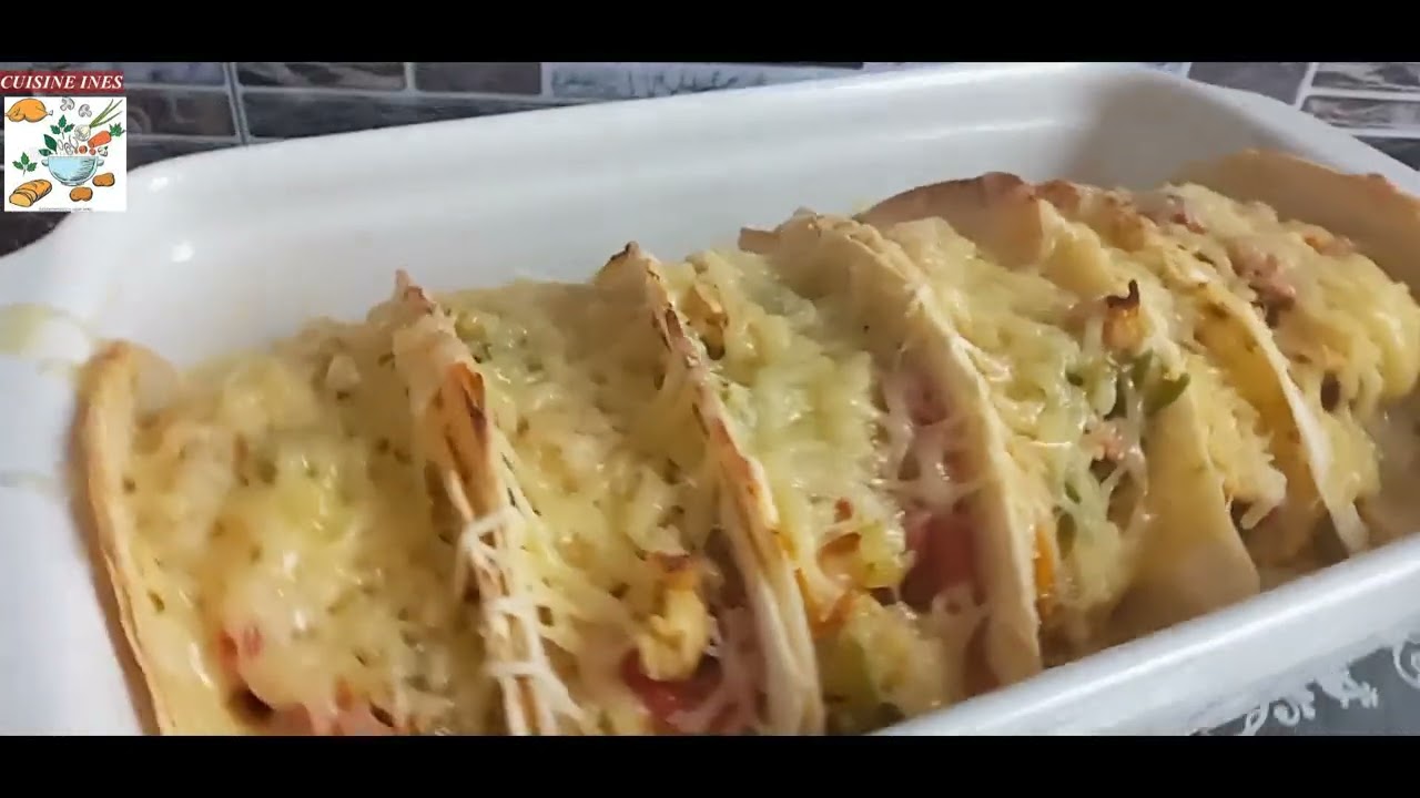Gratin tacos recette express pour un dîner de dernière minute👍👍😋😋 - YouTube