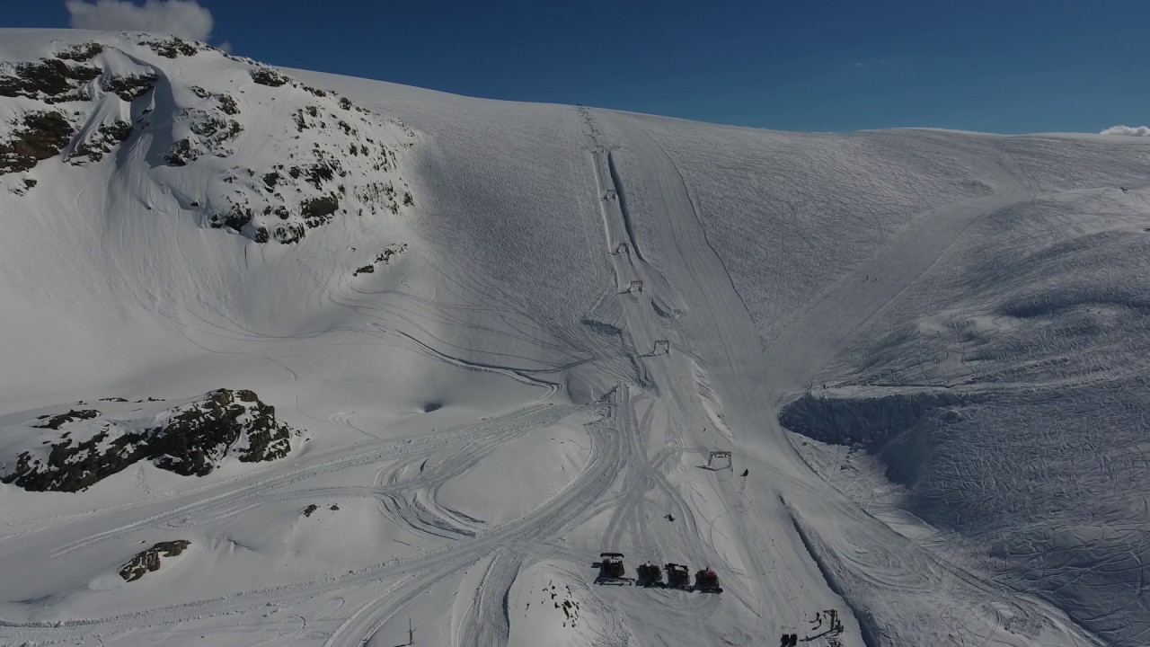 Fonna Glacier Ski Resort - YouTube