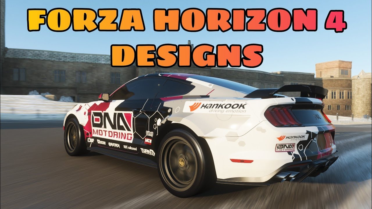 FORZA HORIZON 4 DESIGNS - YouTube